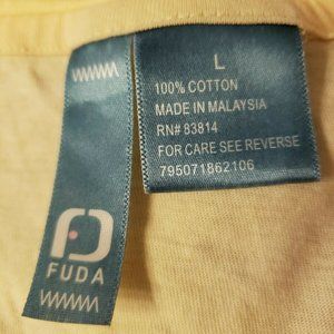 FUDA | Tops | Fuda Yellow Knit Top Large | Poshmark